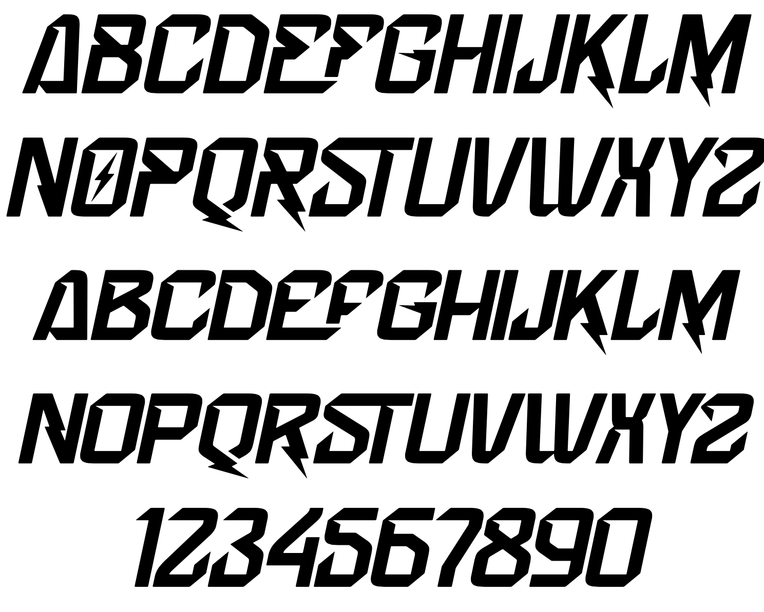 Voltstrom, Fonts | GraphicRiver